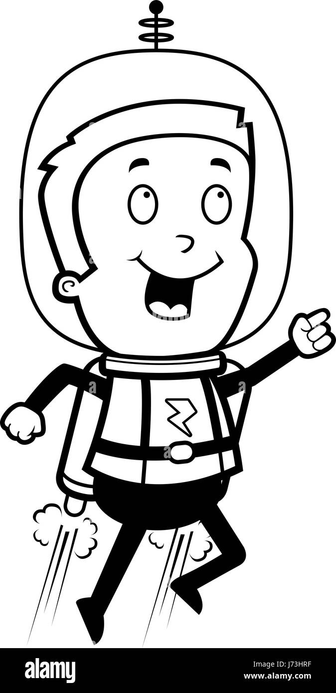 Jet pack cartoon High Resolution Stock Photography and Images - Alamy