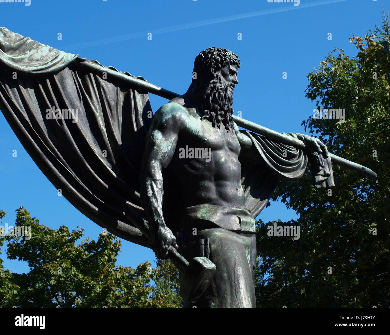 monument munich smith fight fighting strong bavaria flag munich leader ...