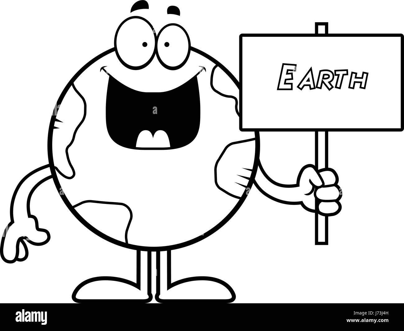 Planet Earth Clipart Black And White