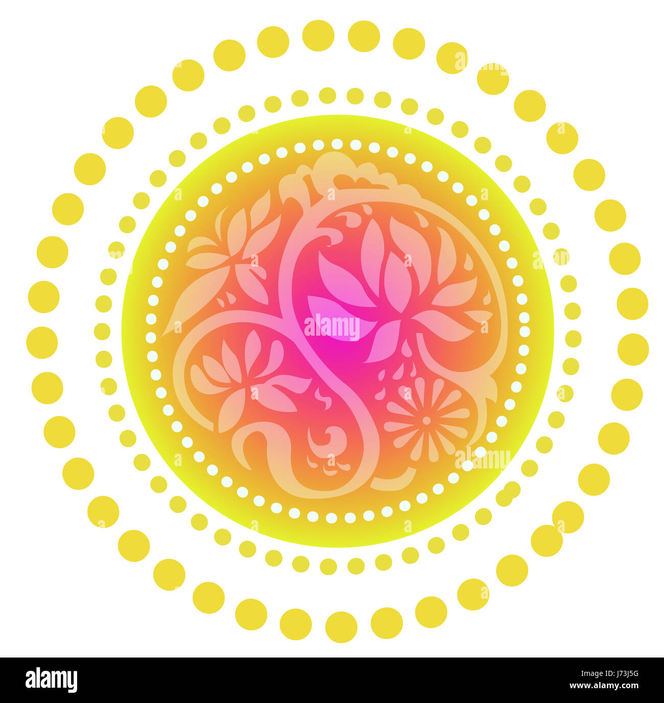 Gold lotus flower pattern hi-res stock photography and images - Alamy
