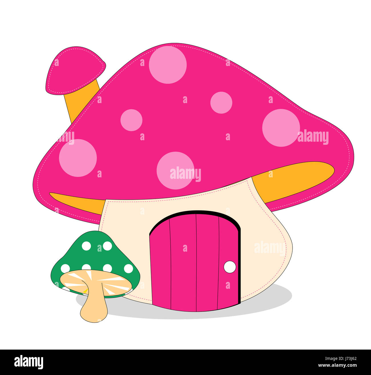 Mushroom cartoon hi-res stock photography and images - Alamy