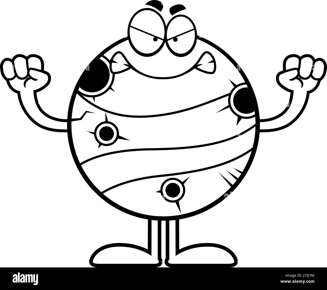 Angry planet Stock Vector Images - Alamy