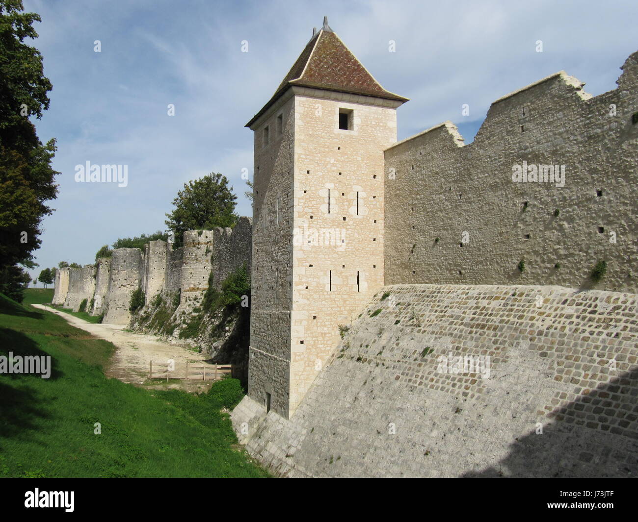 historical wall france city wall world cultural heritage middle ages ...