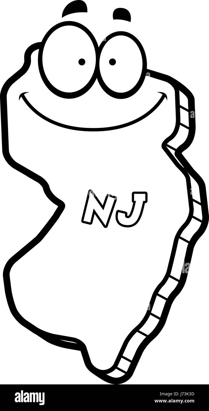 Nj State Cartoon