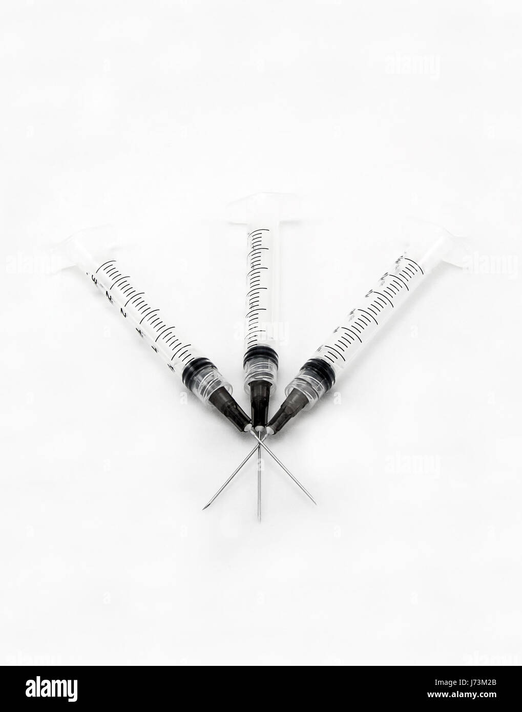medicinally medical needle vaccine syringe injection object macro close ...