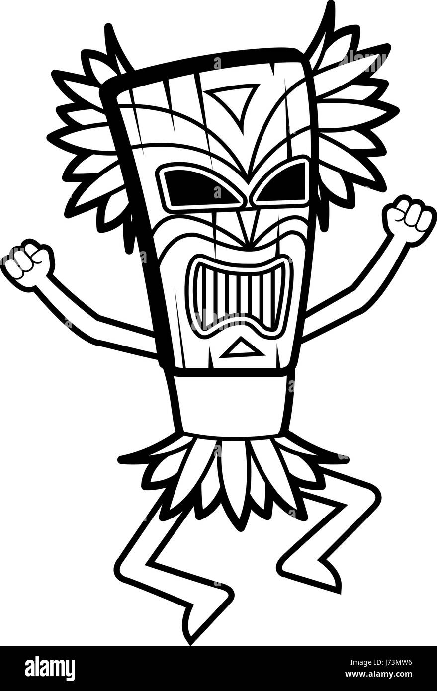 Voodoo witch doctor Stock Vector Images - Alamy