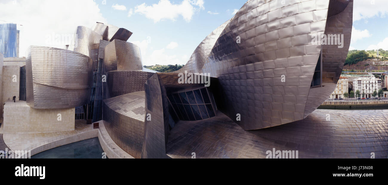 museum titanium museum sight view outlook perspective vista panorama ...