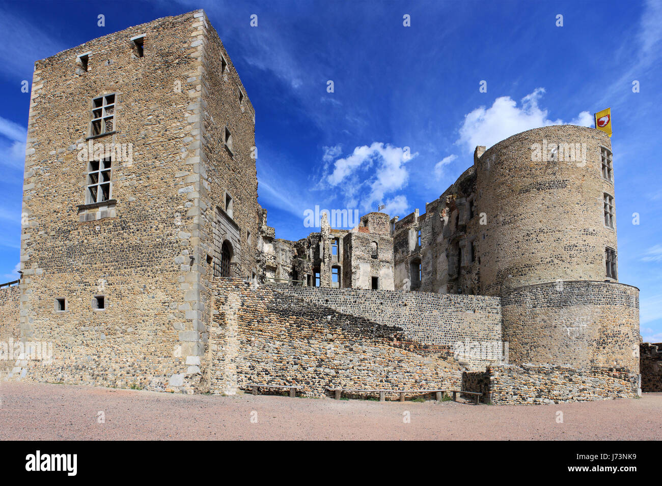 strong ruins fortress rampart castle ancient nature chateau castles art ...