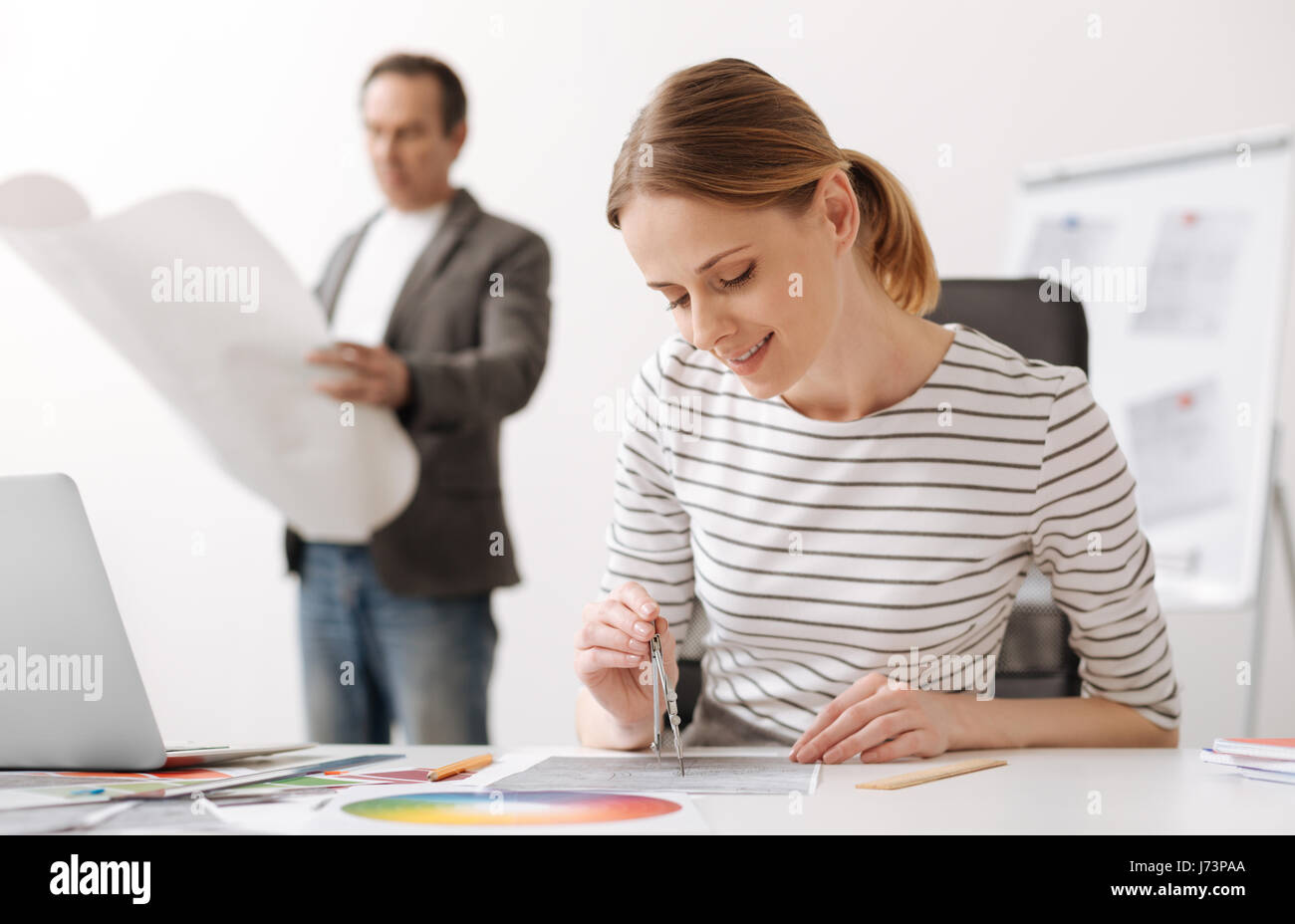 Civil engineer drawing hi-res stock photography and images - Alamy