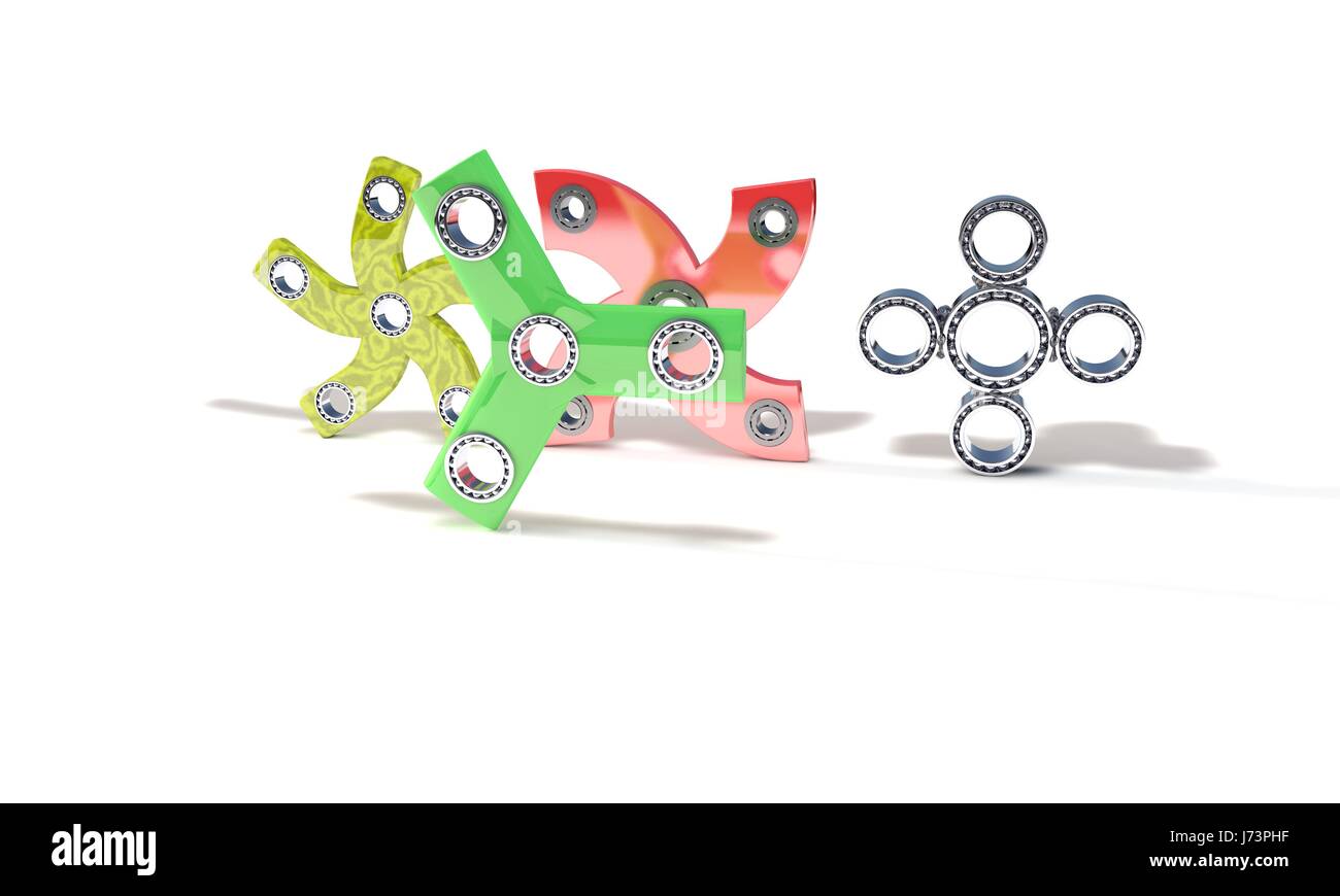 Classic and handed fidget spinners, 3d render working Stock Photo - Alamy Classic and handed fidget spinners, 3d render working Stock Photo - Alamy