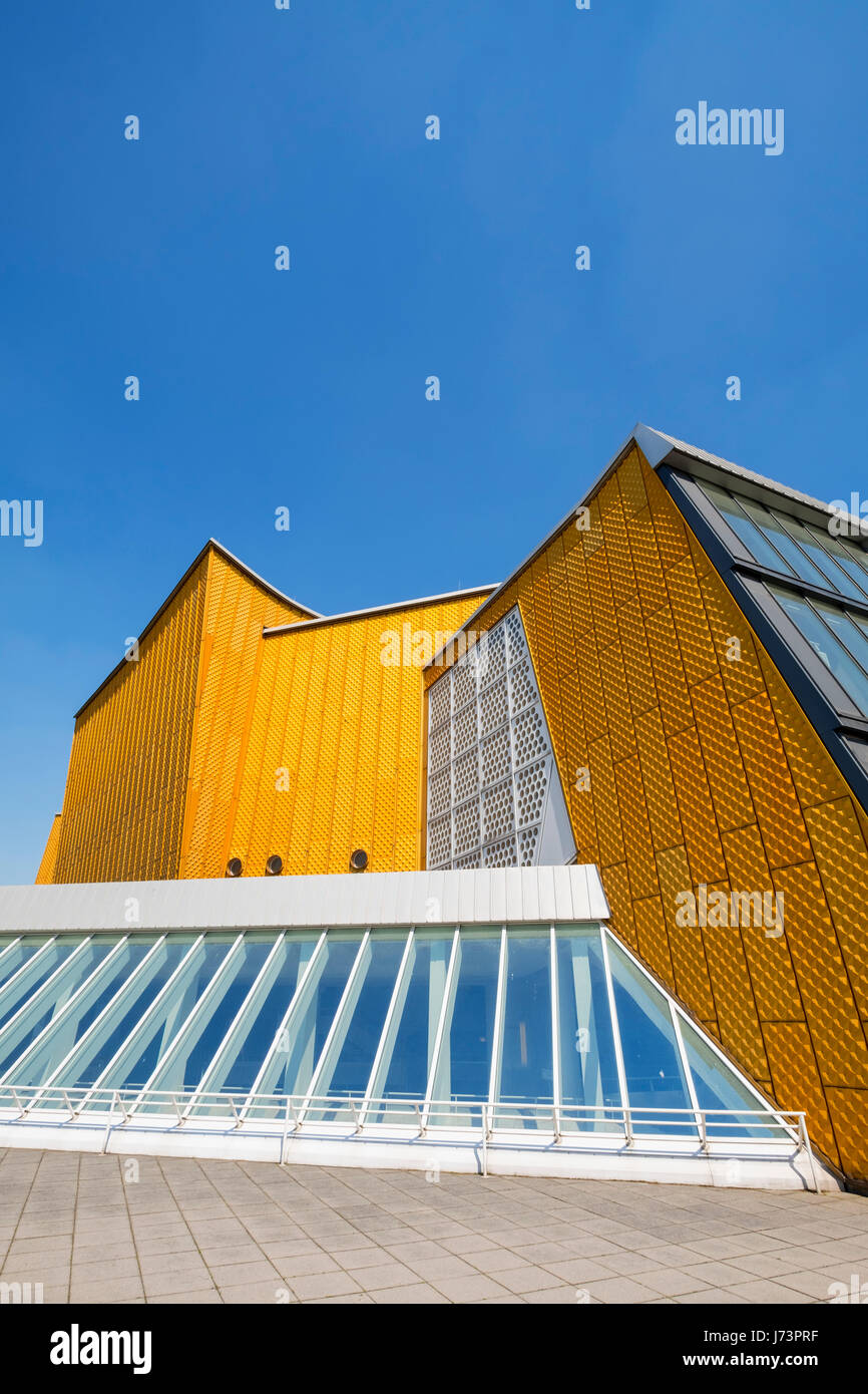 Exterior view of Berlin Philharmonie concert hall, home of Berlin ...