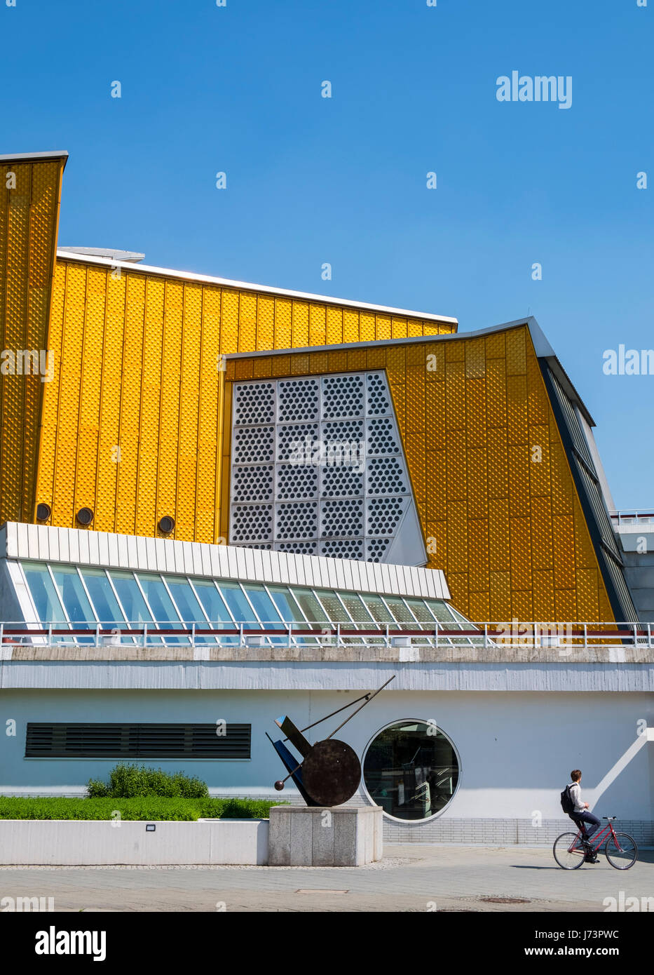 Exterior view of Berlin Philharmonie concert hall, home of Berlin ...