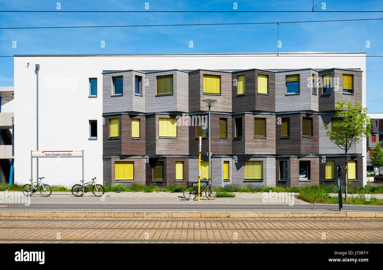 New modern student apartment accomodation blocks at the Science and ...