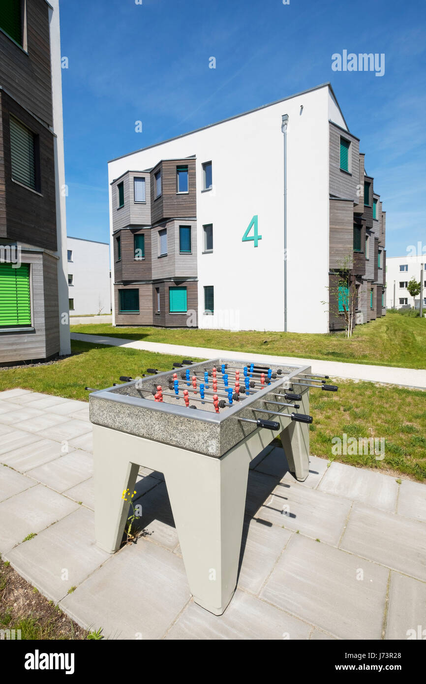 New modern student apartment accomodation blocks at the Science and ...