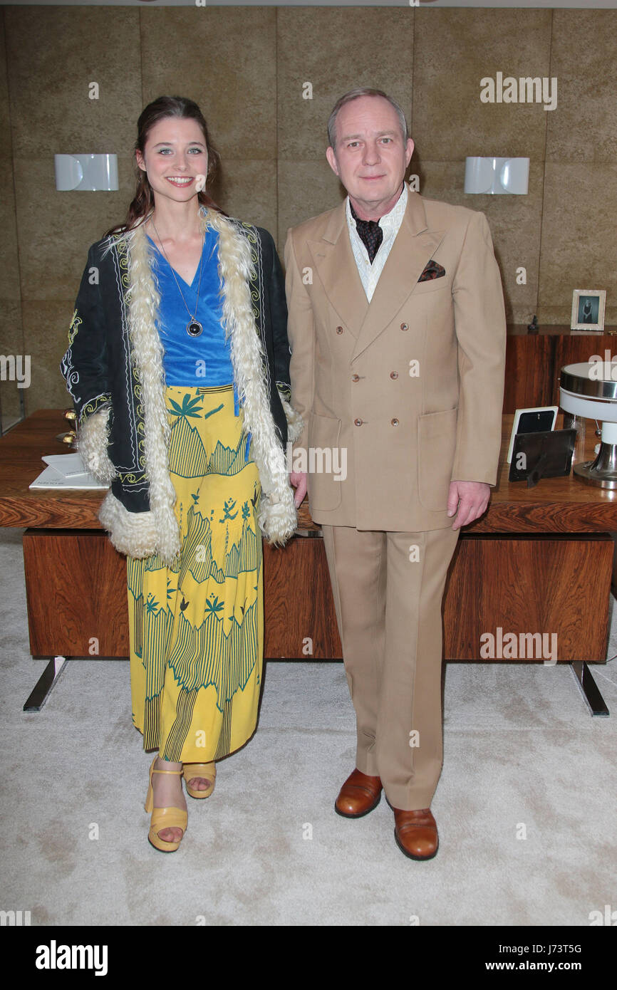 Photocall on the set of the new ZDF TV Series 'Zarah' at the old ...