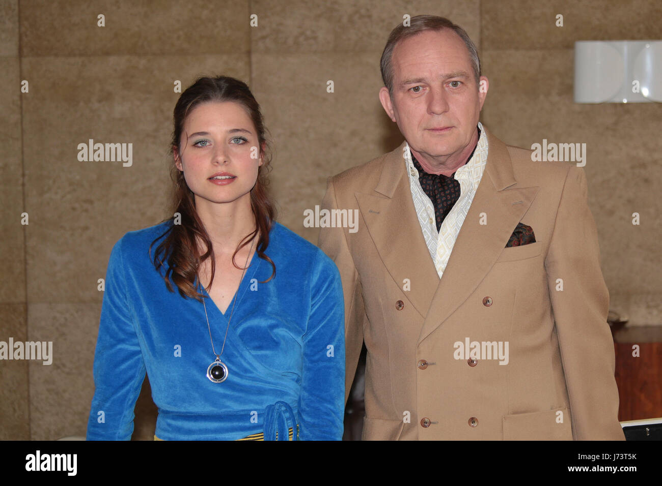 Photocall on the set of the new ZDF TV Series 'Zarah' at the old ...