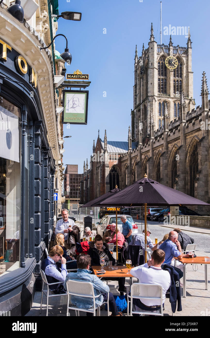 The Kingston public house, Kingston Upon Hull, Yorkshire, England, U.K ...