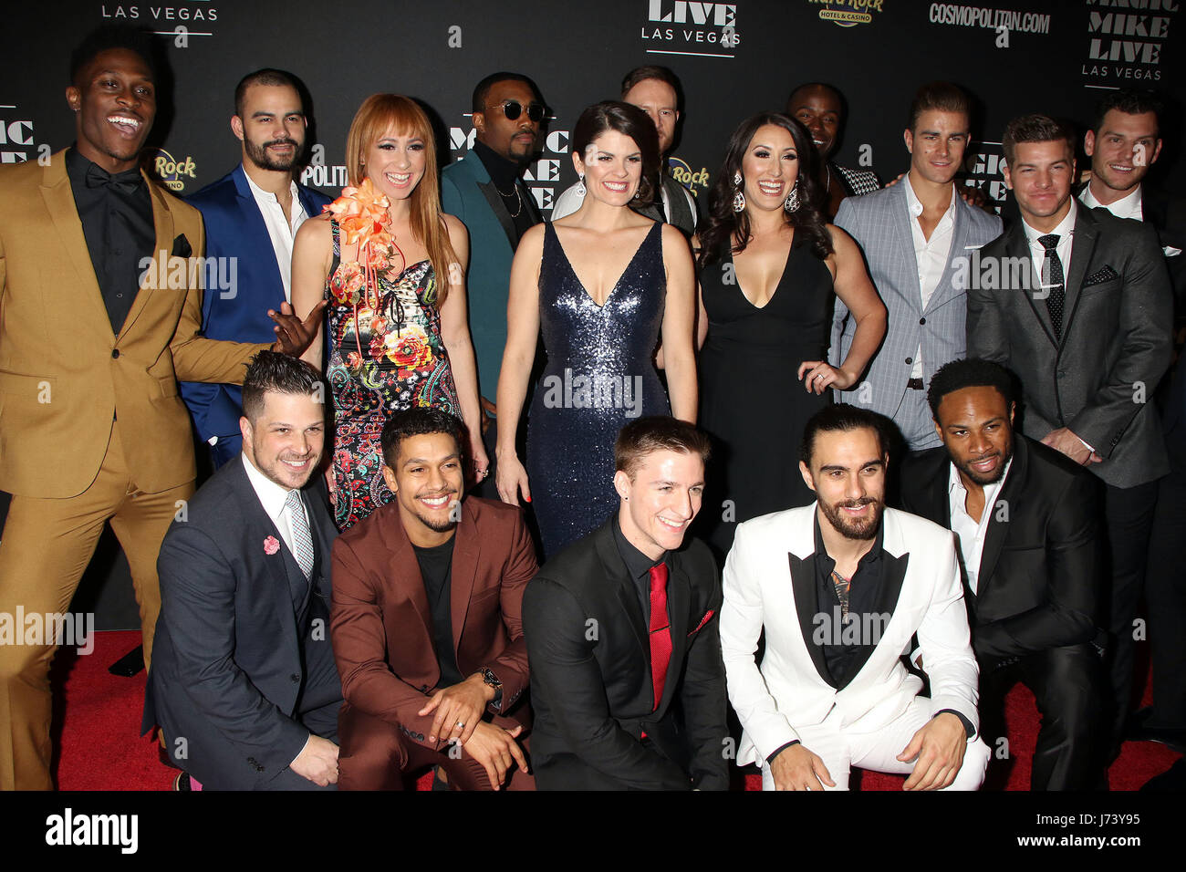 'Magic Mike Live Las Vegas' Official Opening Night held at Club Domina ...