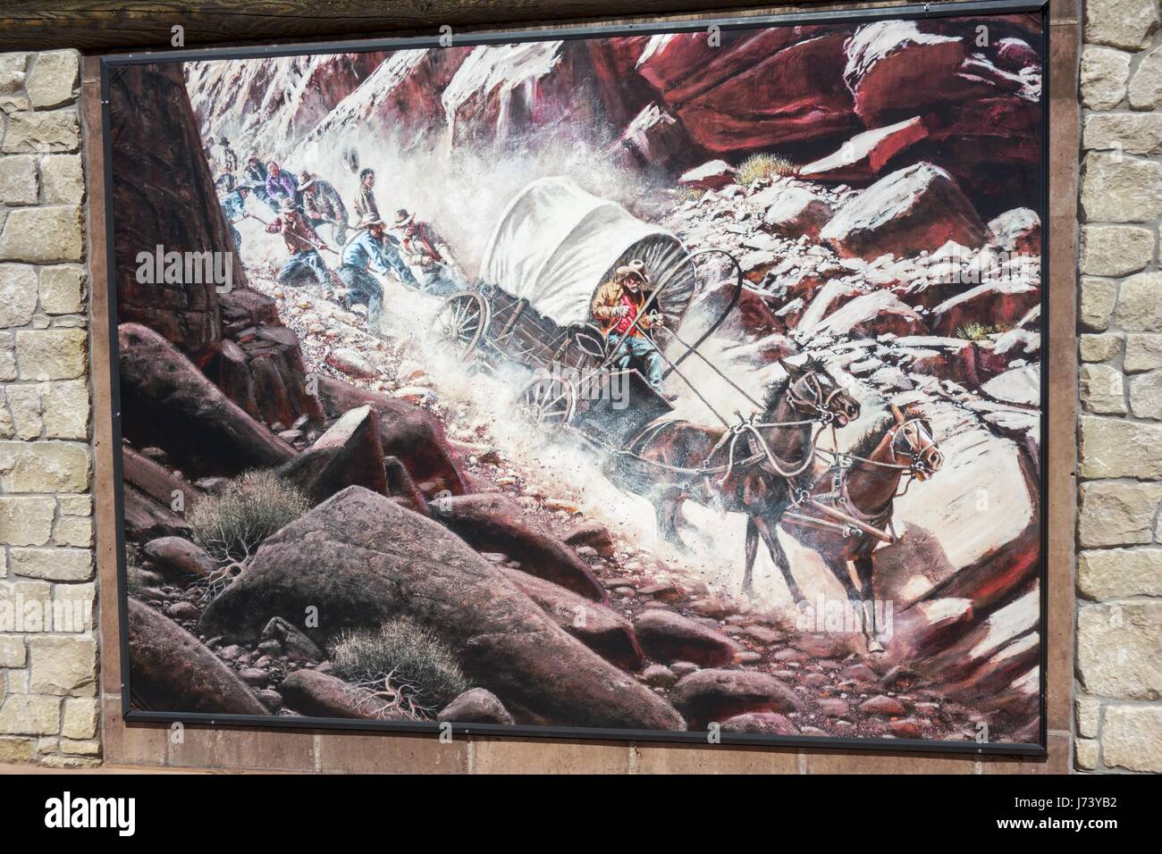 Mormon Pioneers Paintings