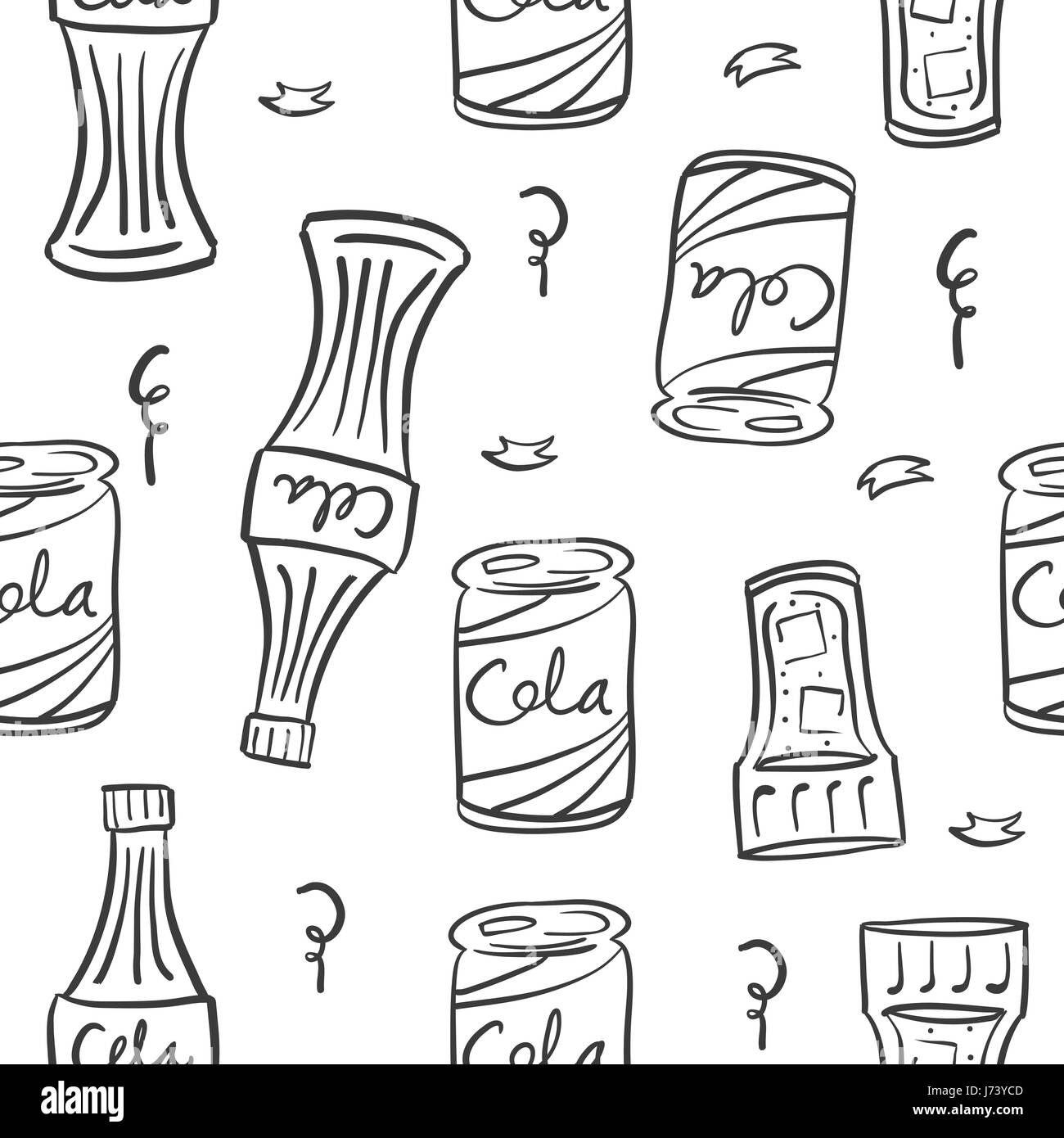 Doodle of drink bottle hand draw Stock Vector Image & Art - Alamy