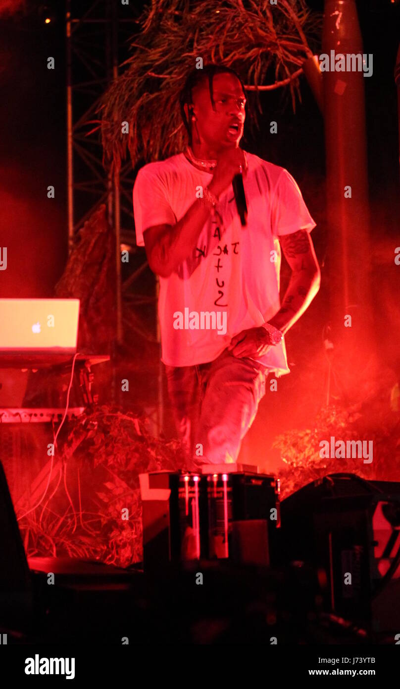 Coachella 2017 - Week 2 - Day 1 - Performances Featuring: Travis Scott ...