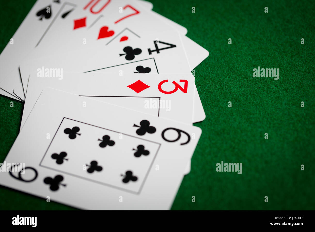 Hand hold various playing cards hi-res stock photography and images - Alamy