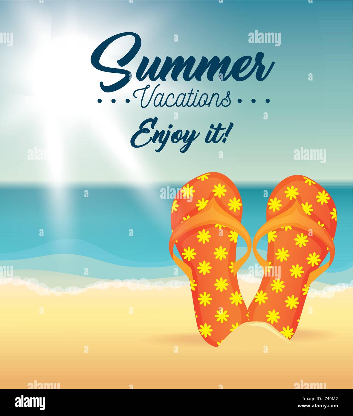 Summer beach design Stock Vector Image & Art - Alamy