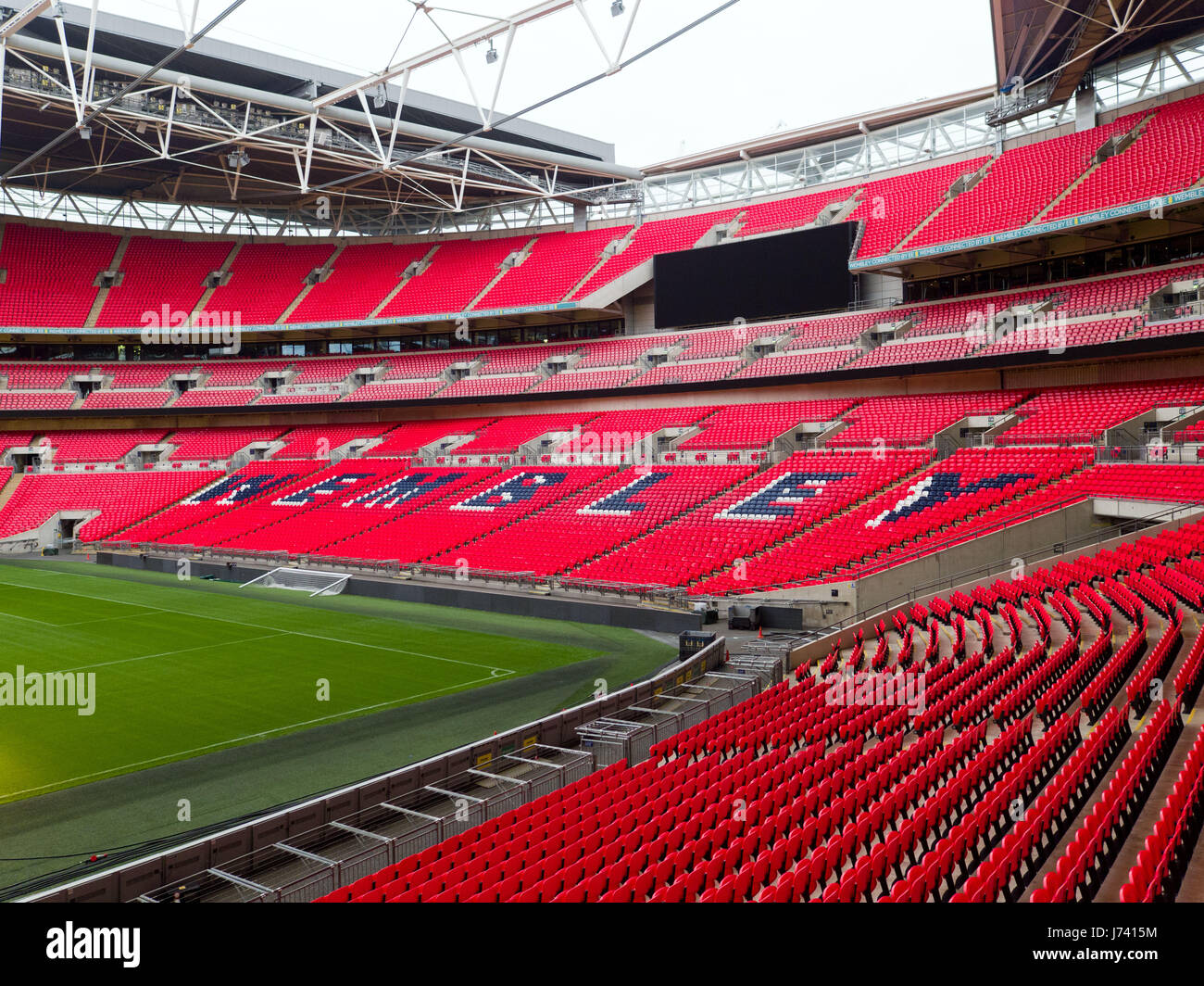 An aerial view of Wembley Stadium, London. PRESS ASSOCIATION Photo ...