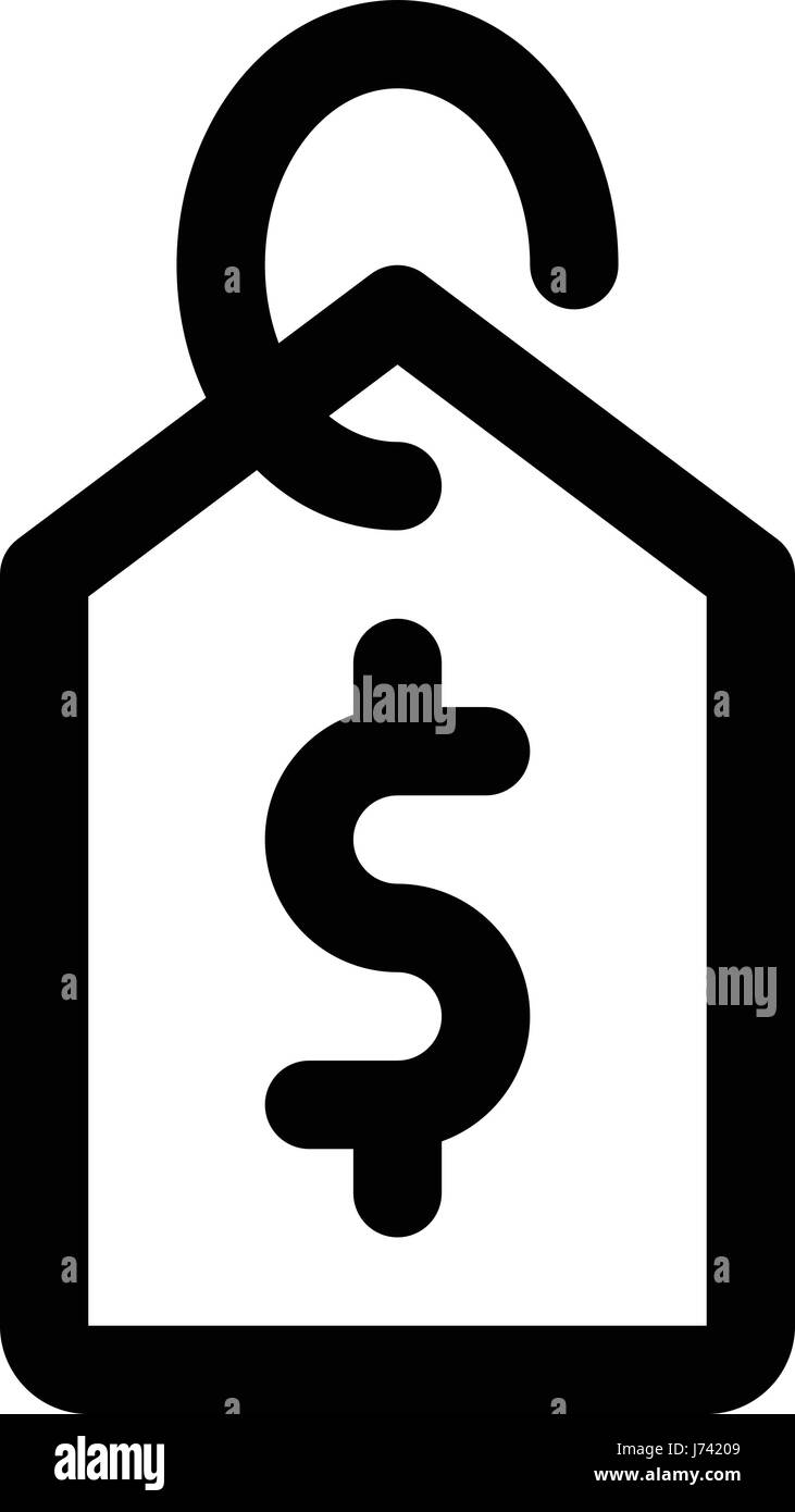 dollar sign tag Stock Vector Image & Art - Alamy