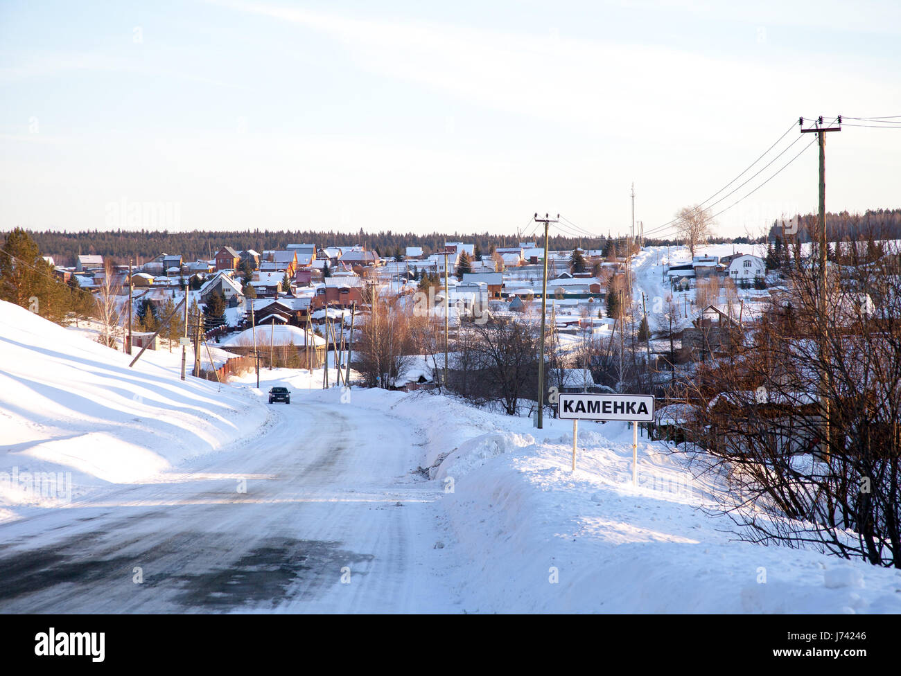 Kamenka village hi-res stock photography and images - Alamy