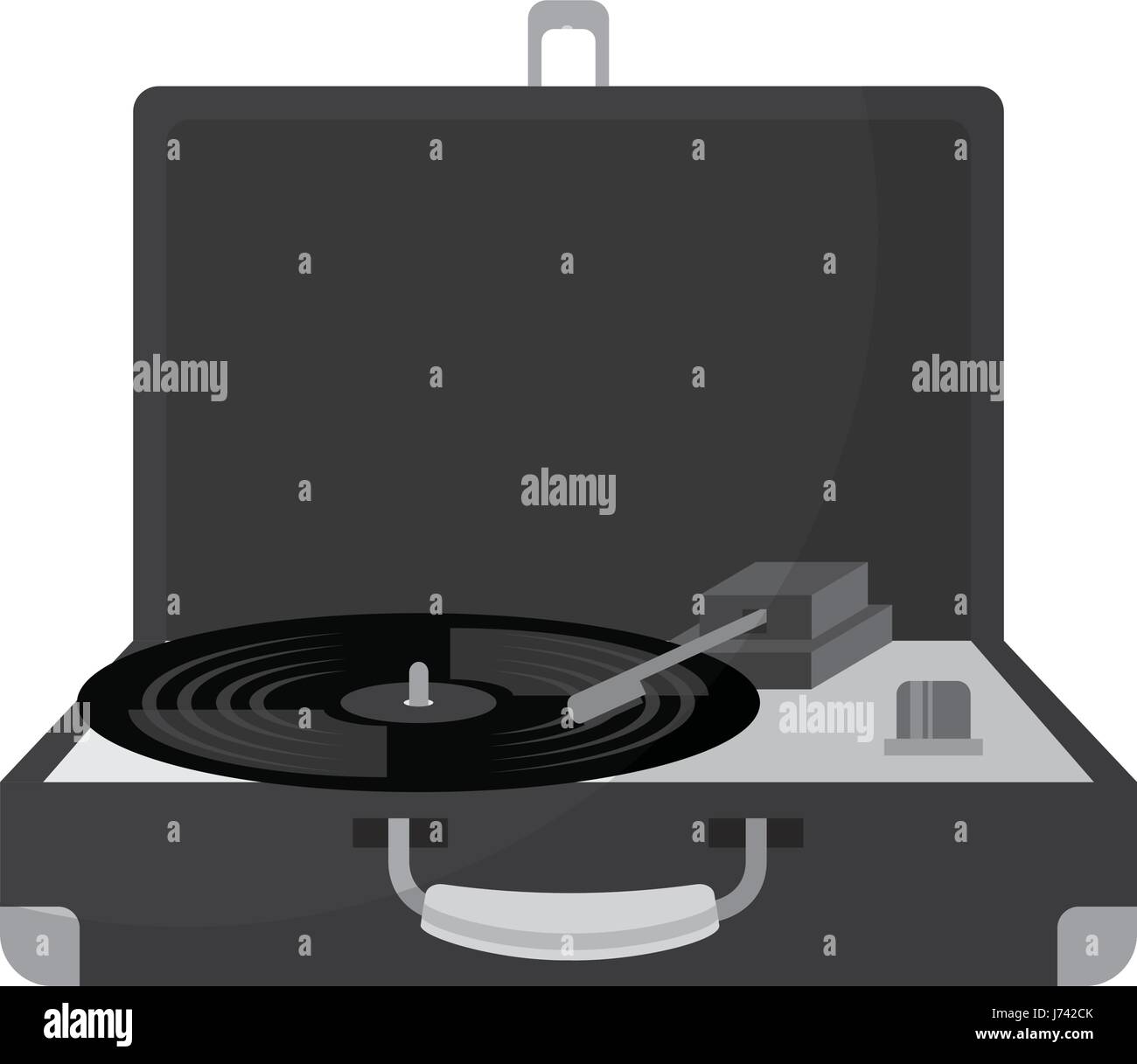 old record player vinyl record Stock Vector Image & Art - Alamy