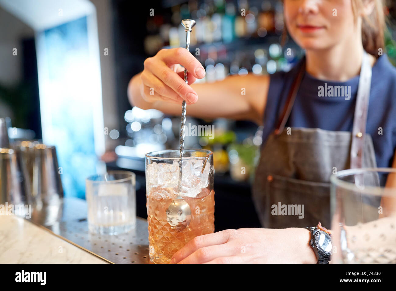 Stirrer bar hi-res stock photography and images - Alamy