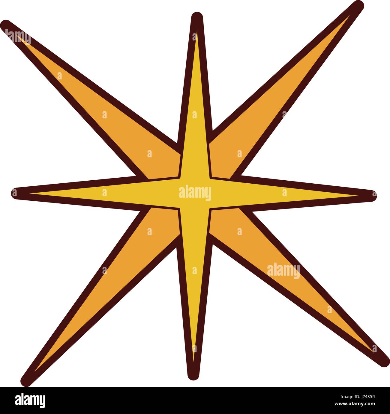 star burst isolated icon Stock Vector Image & Art - Alamy