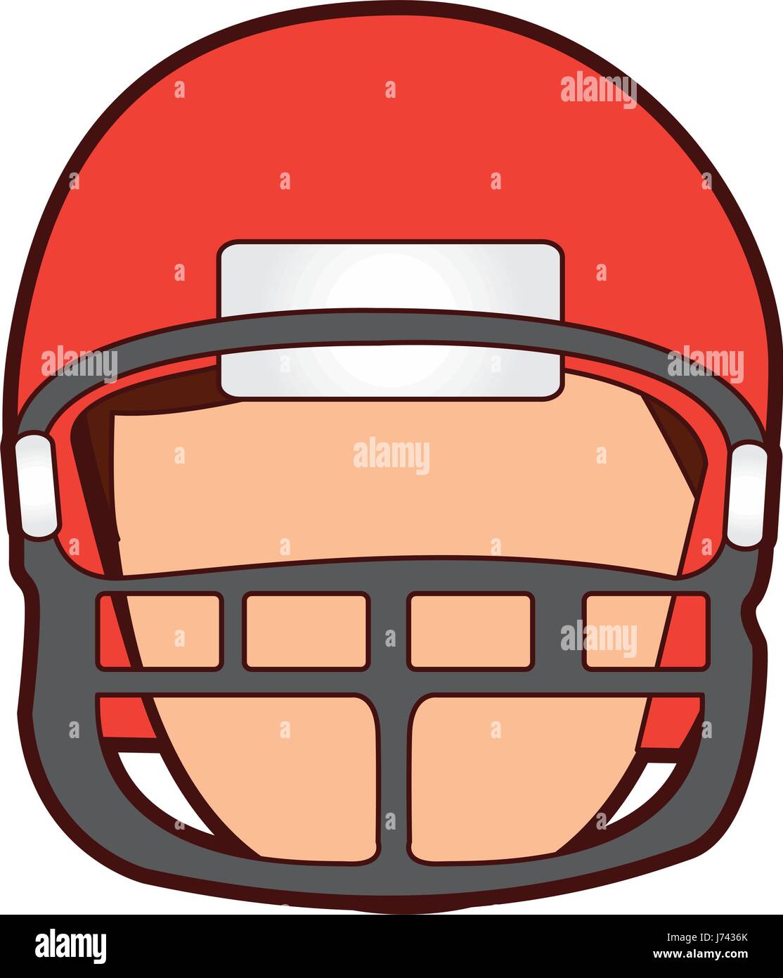 american football player avatar Stock Vector Image & Art - Alamy