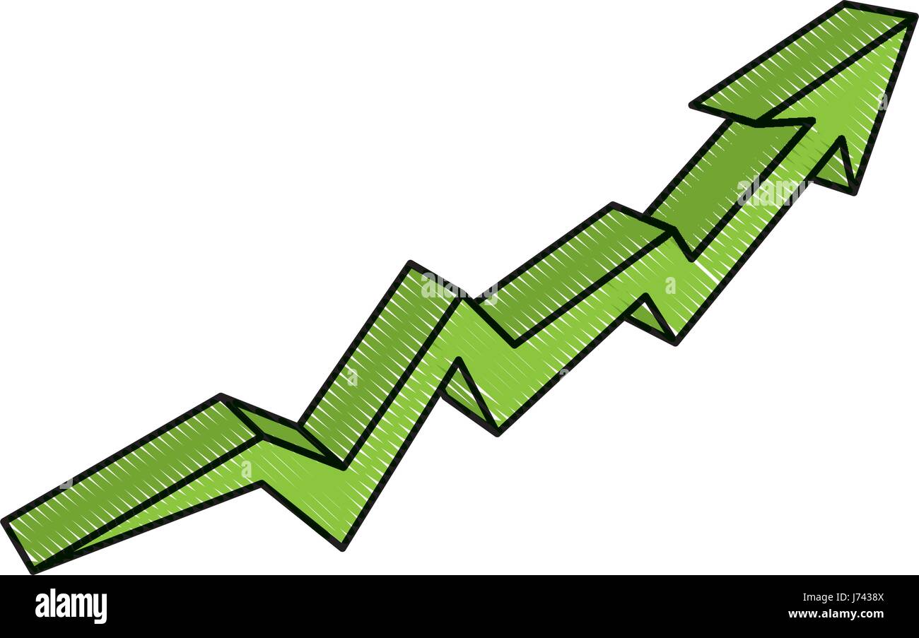 Business Positive Arrow Vector Graph High Resolution Stock Photography ...