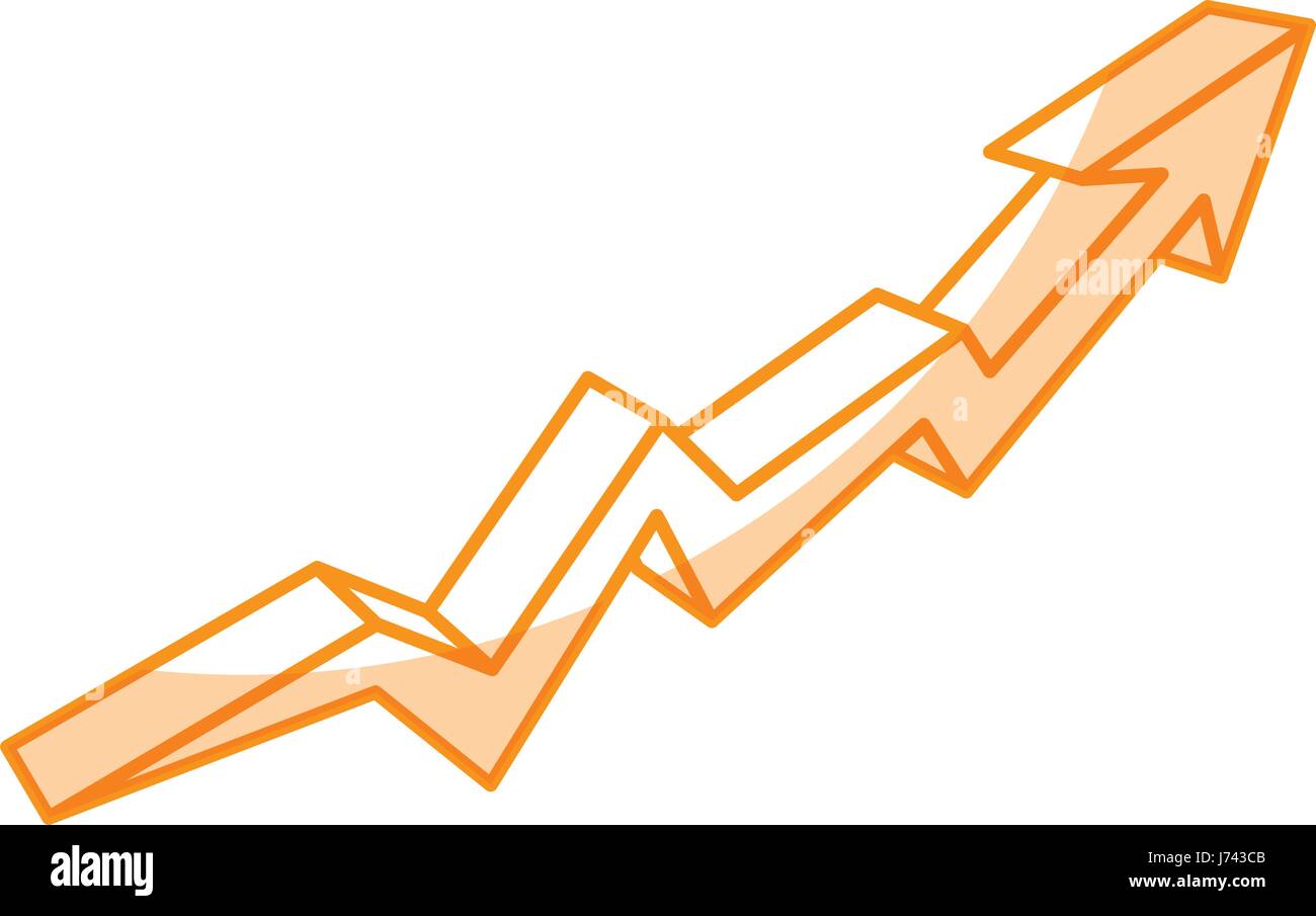 arrow increase isolated icon Stock Vector Image & Art - Alamy