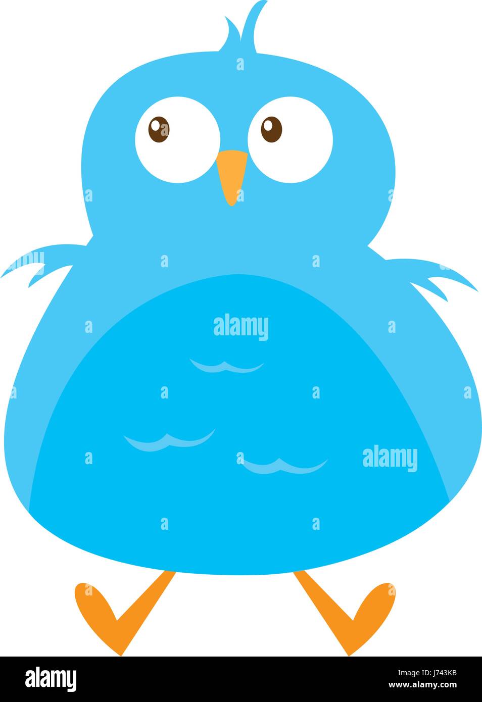 cute bird comic character Stock Vector Image & Art - Alamy