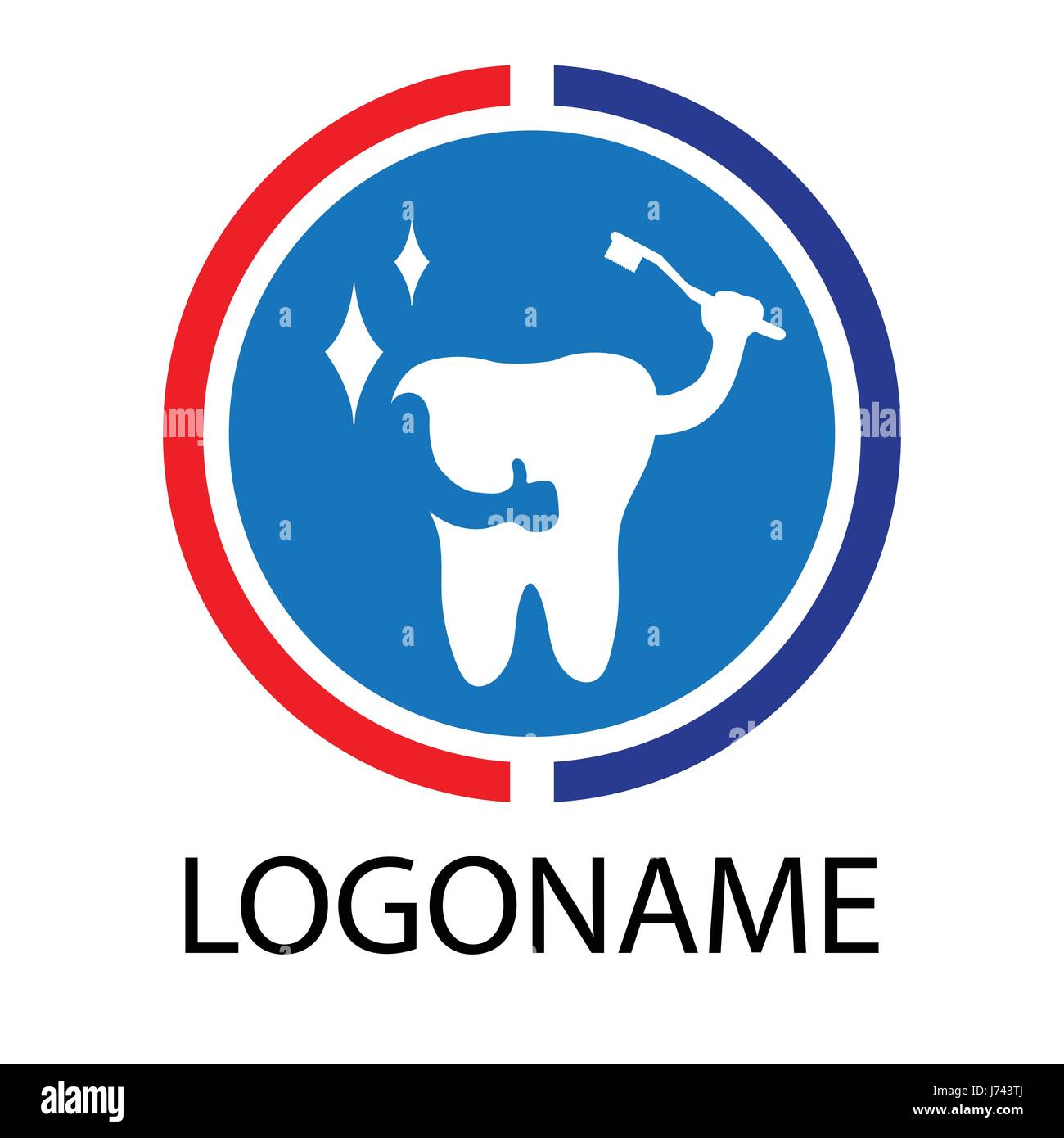 Logo design stomatology vector template. Illustration design of ...
