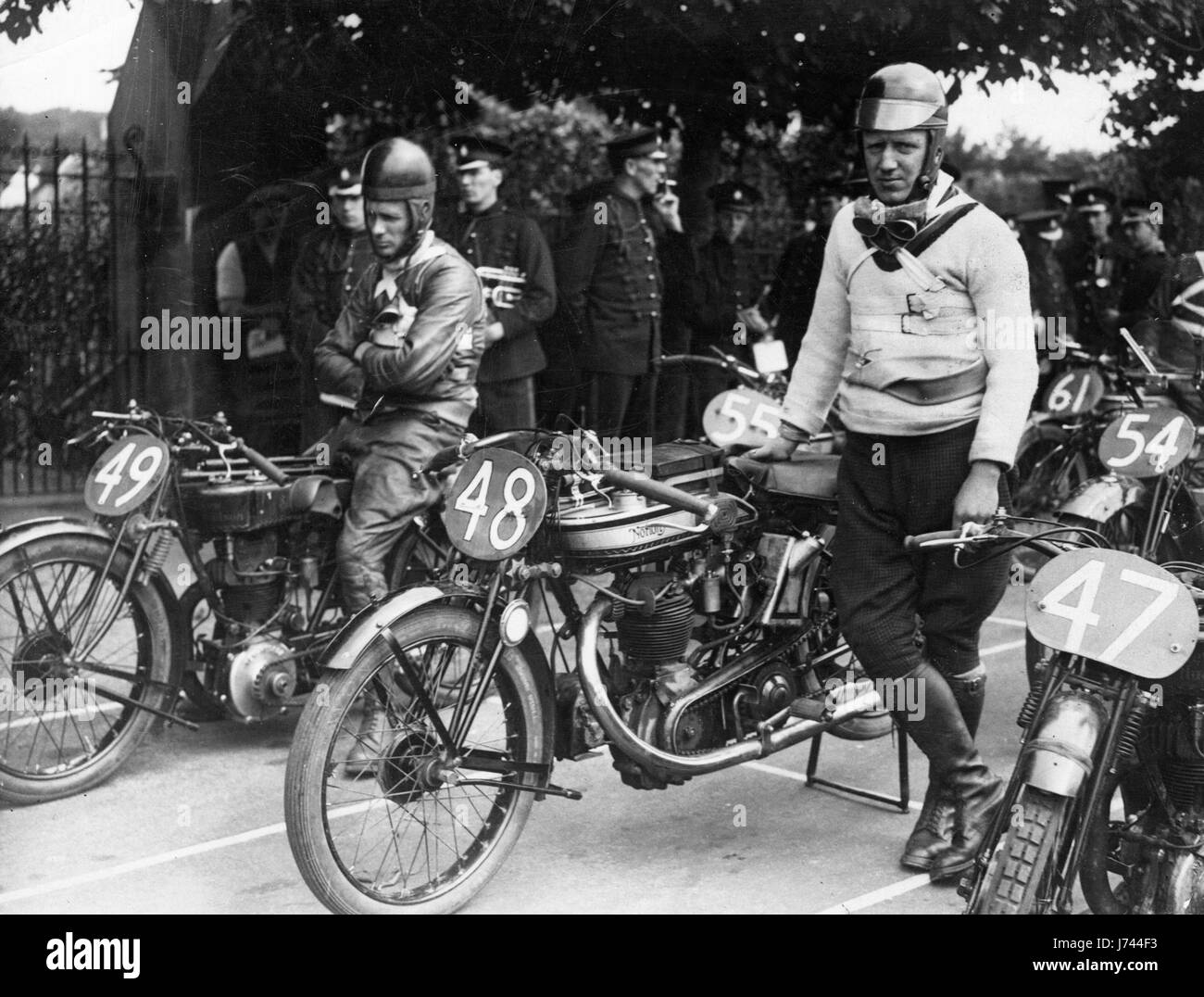 Norton motorbike vintage hi-res stock photography and images - Alamy