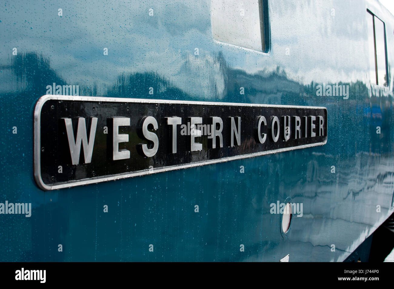 Class 52 western diesel locomotive hi-res stock photography and images ...