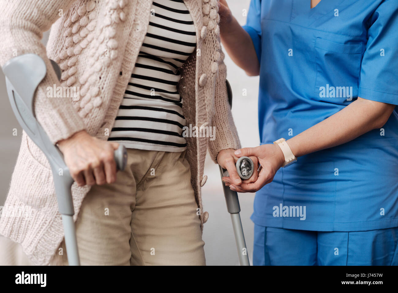 Visit caring hi-res stock photography and images - Alamy
