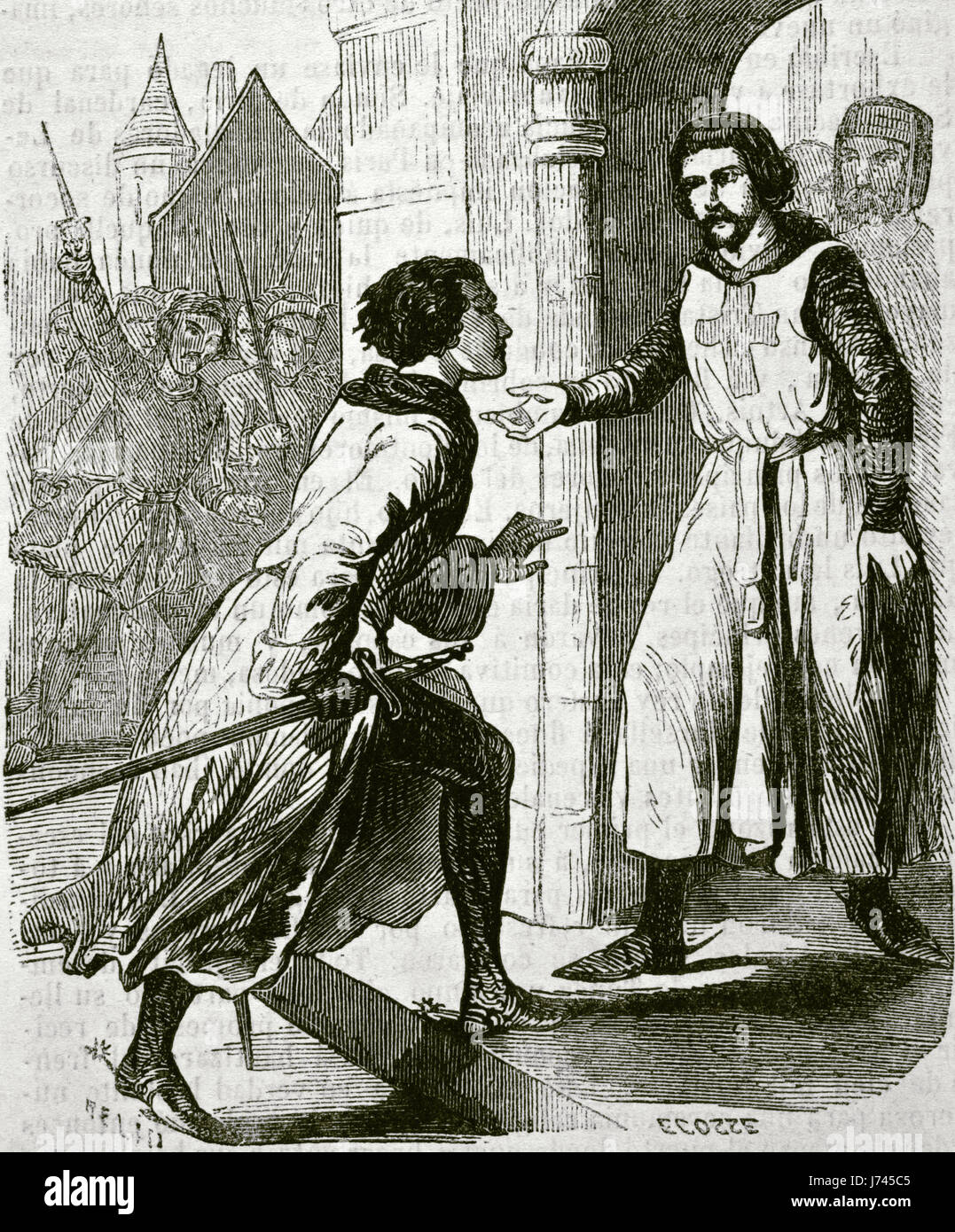 Knights templar hi-res stock photography and images - Alamy
