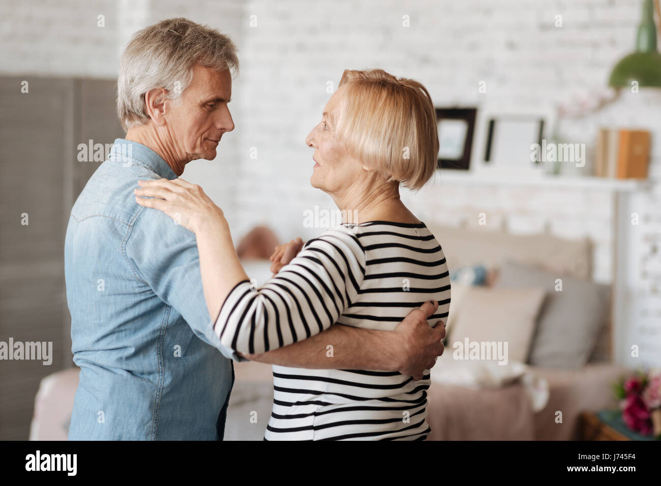 Together forever old age hi-res stock photography and images - Alamy