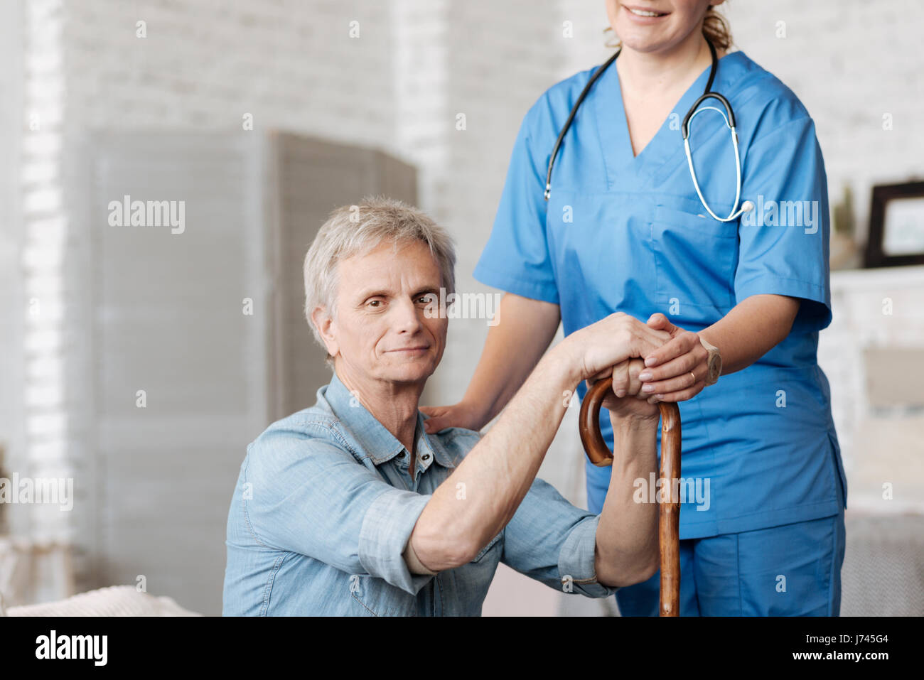 Getting the cane hi-res stock photography and images - Alamy