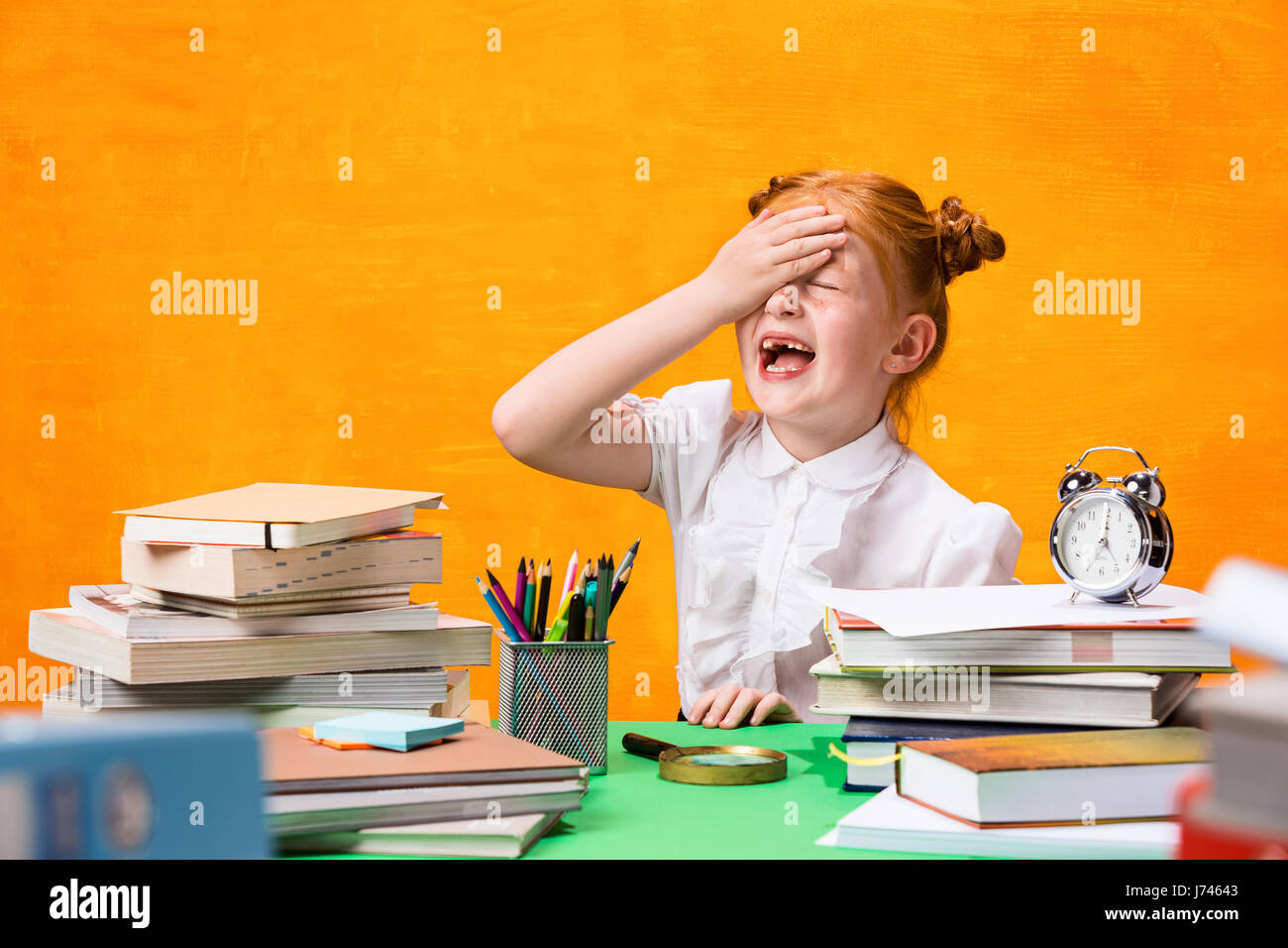 Teen crying at school hi-res stock photography and images - Alamy