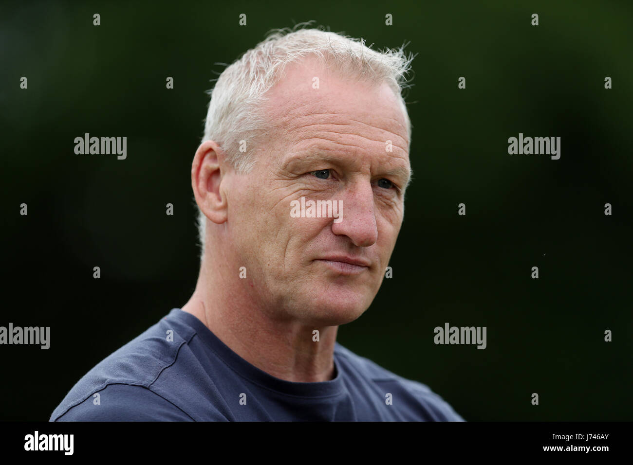 Head coach of England Women Simon Middleton during the training session ...