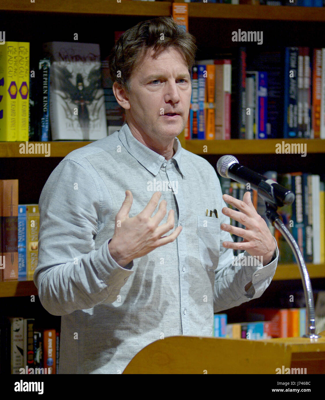 Actor, writer and director Andrew McCarthy discussing and sign copies ...