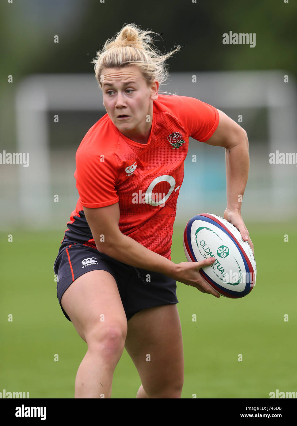 England Women's Megan Jones during the training session at Bisham Abbey ...