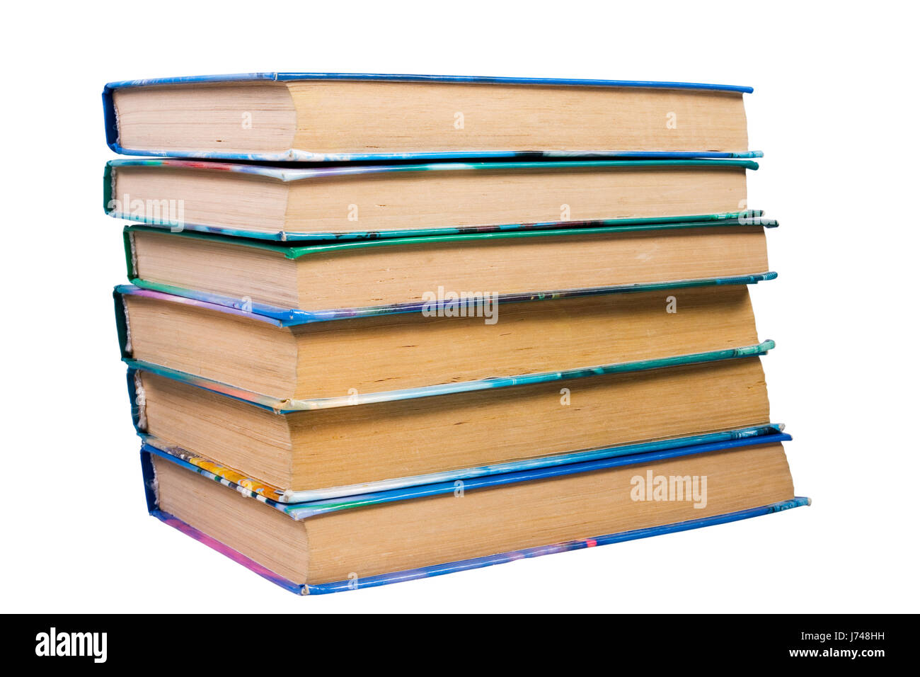 isolated stack old heap pile book detail isolated closeup stack data ...