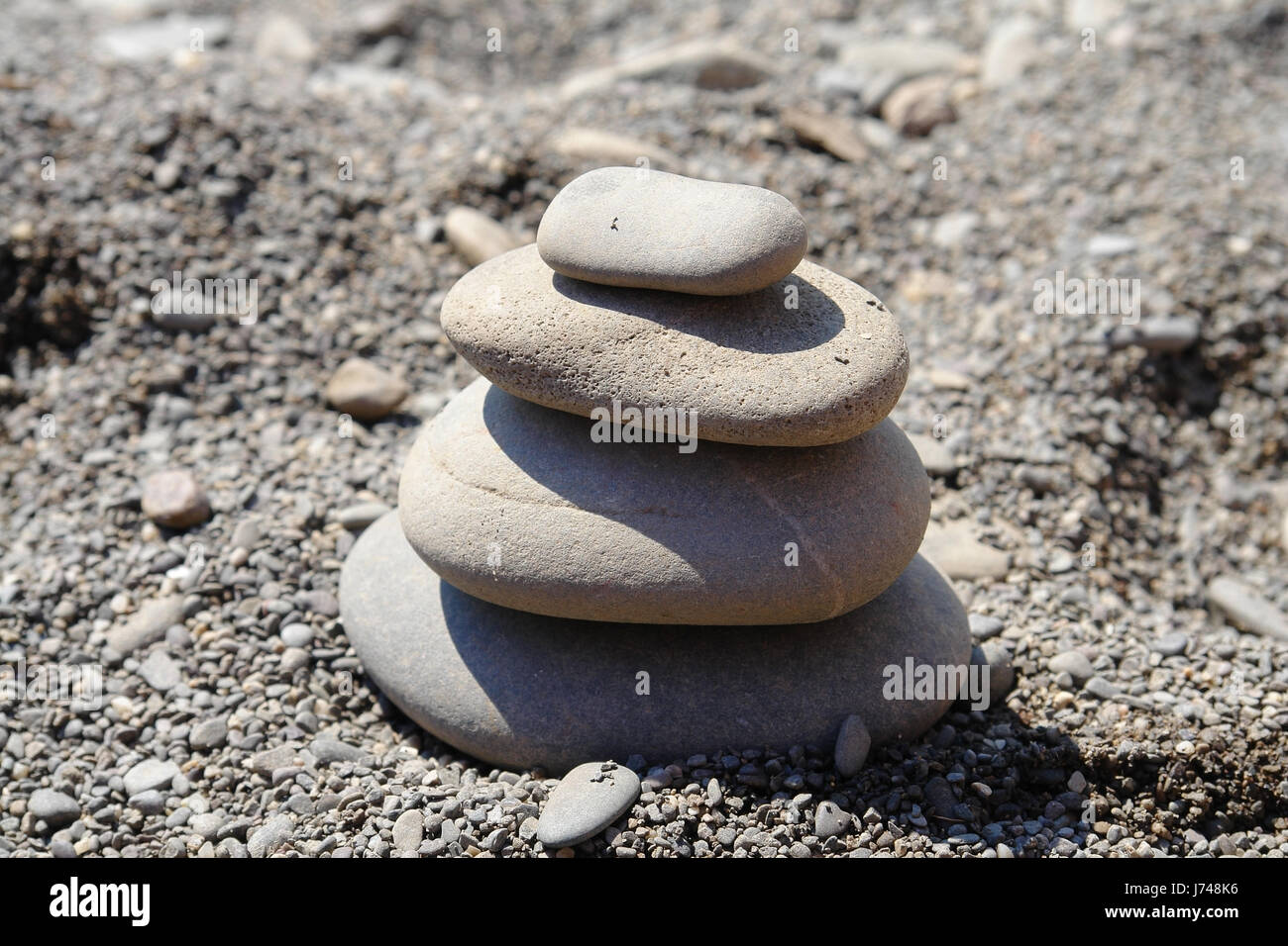 Small stone pyramid hi-res stock photography and images - Alamy